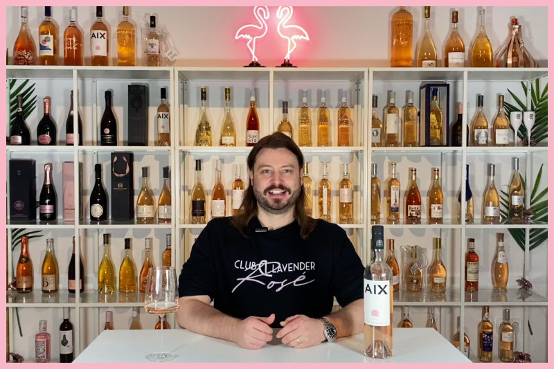 Julian the Rosé Sommelier - "AIX Rosé" – Club Lavender